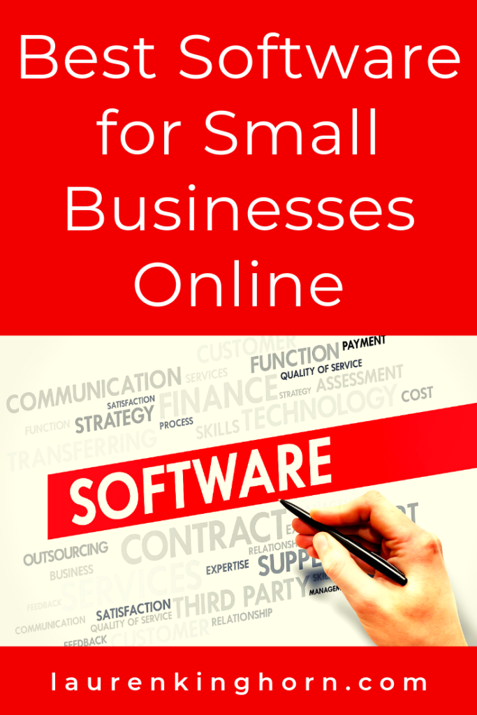 Best Software for Small Businesses Online | Lauren Kinghorn